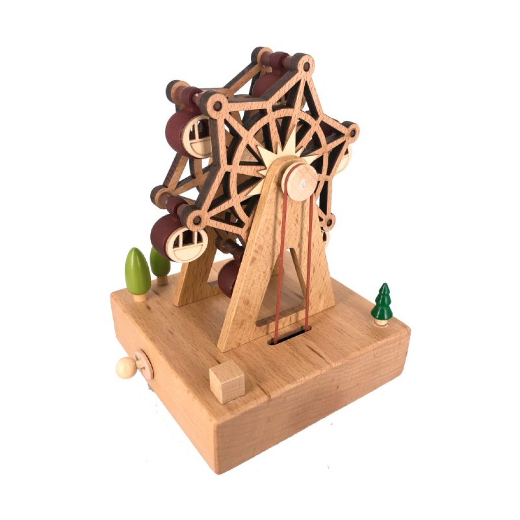 FERRIS WHEEL Wooden Music Box | Bello Bello