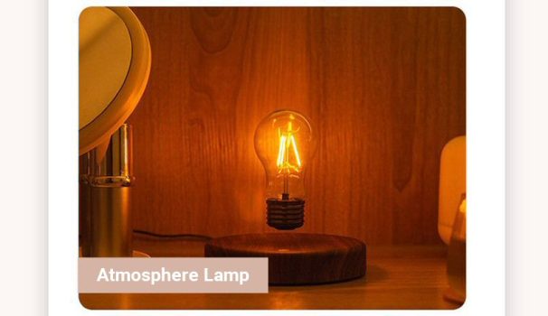 Floating LIGHT BULB - Bello Bello