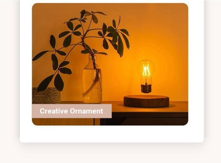 Floating LIGHT BULB | Bello Bello