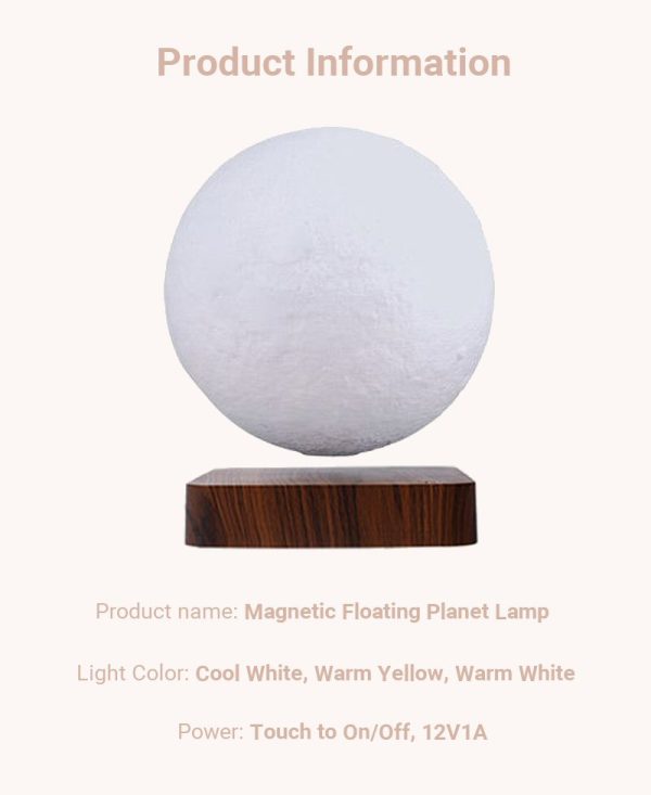 Floating JUPITER Lamp - Bello Bello