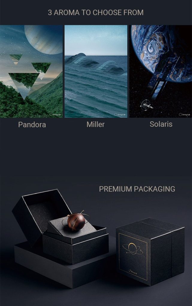 Luxury Orbit Car Perfume Gift Box - Bello Bello