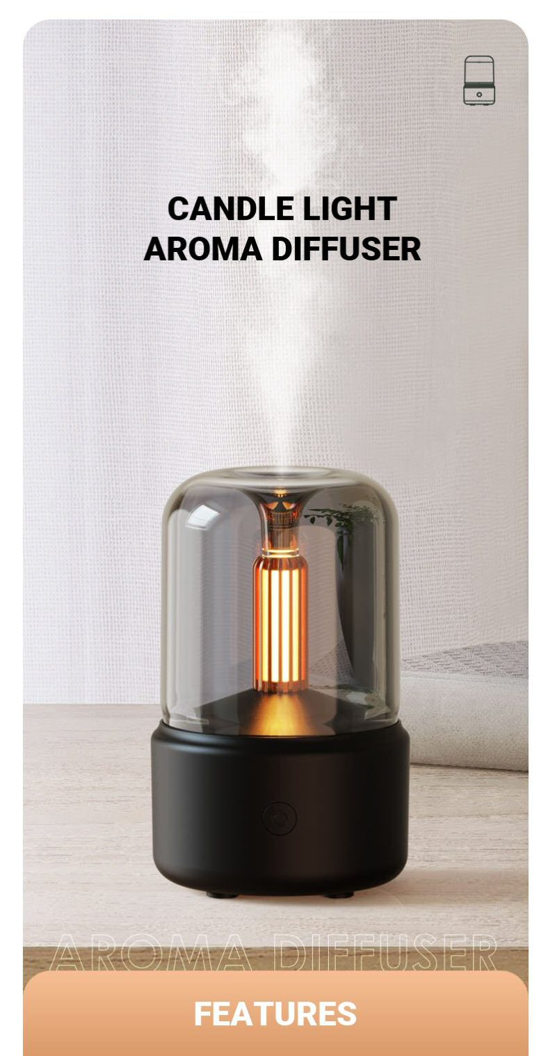 Candle Light Aroma Diffuser | Bello Bello