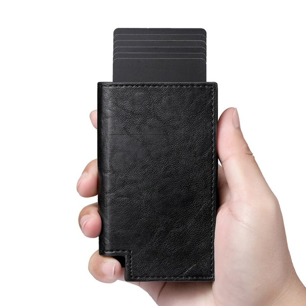 RFID Blocking PU/CF Card Wallet | Bello Bello