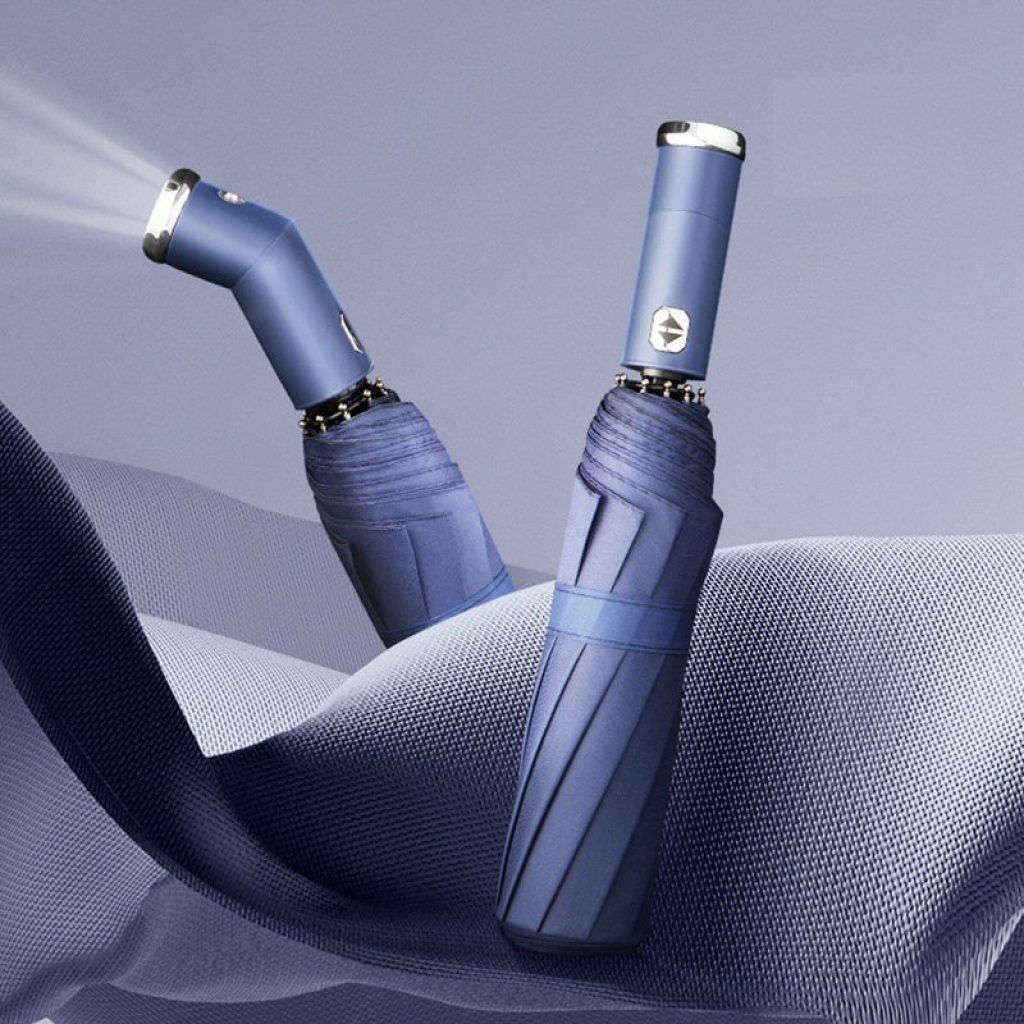 Fully Automatic Umbrella with Torch Light | Bello Bello