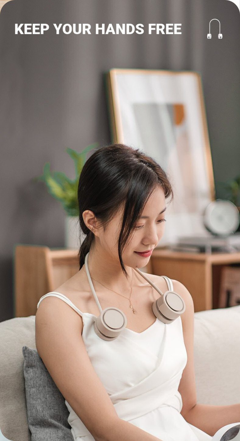 Portable Neck Fan with Aromatherapy | Bello Bello