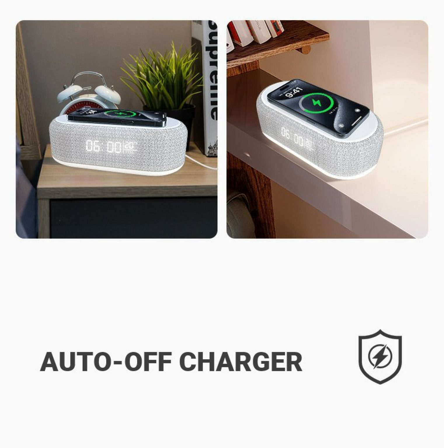 5-in-1 Wireless Charger with Bluetooth Speaker | Bello Bello