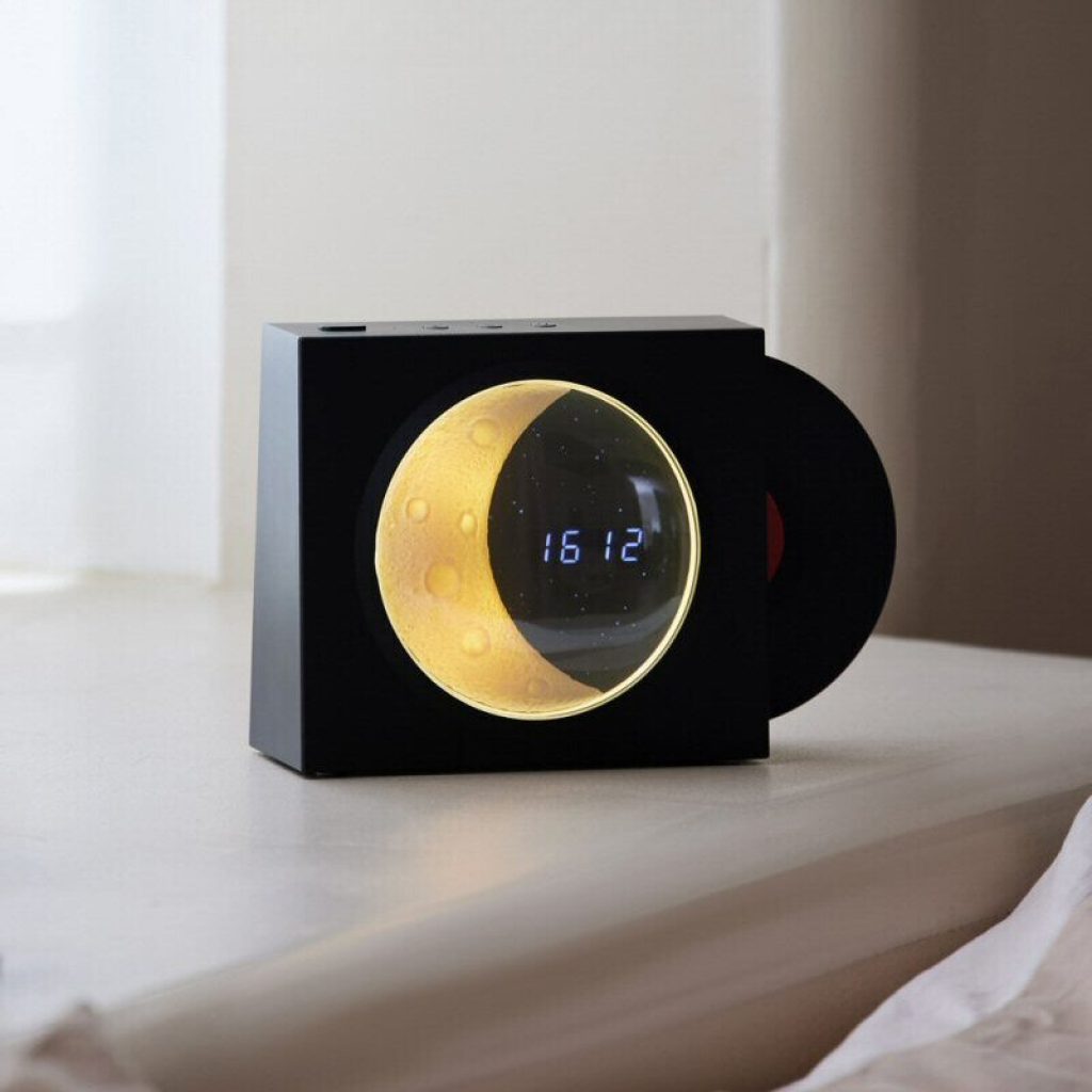 Moon Clock Bluetooth Speaker | Bello Bello