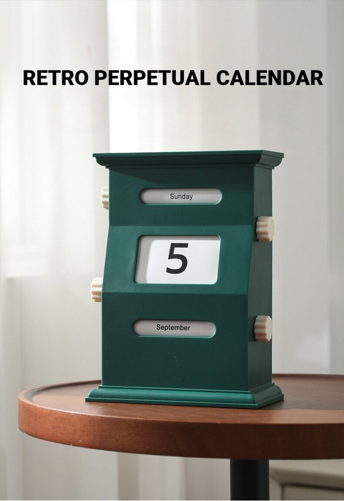 Retro Perpetual Calendar | Bello Bello