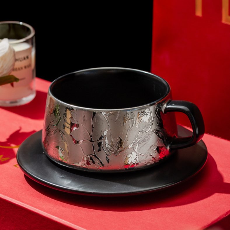 Titanium Ceramic Coffee Cup Gift Set | Bello Bello