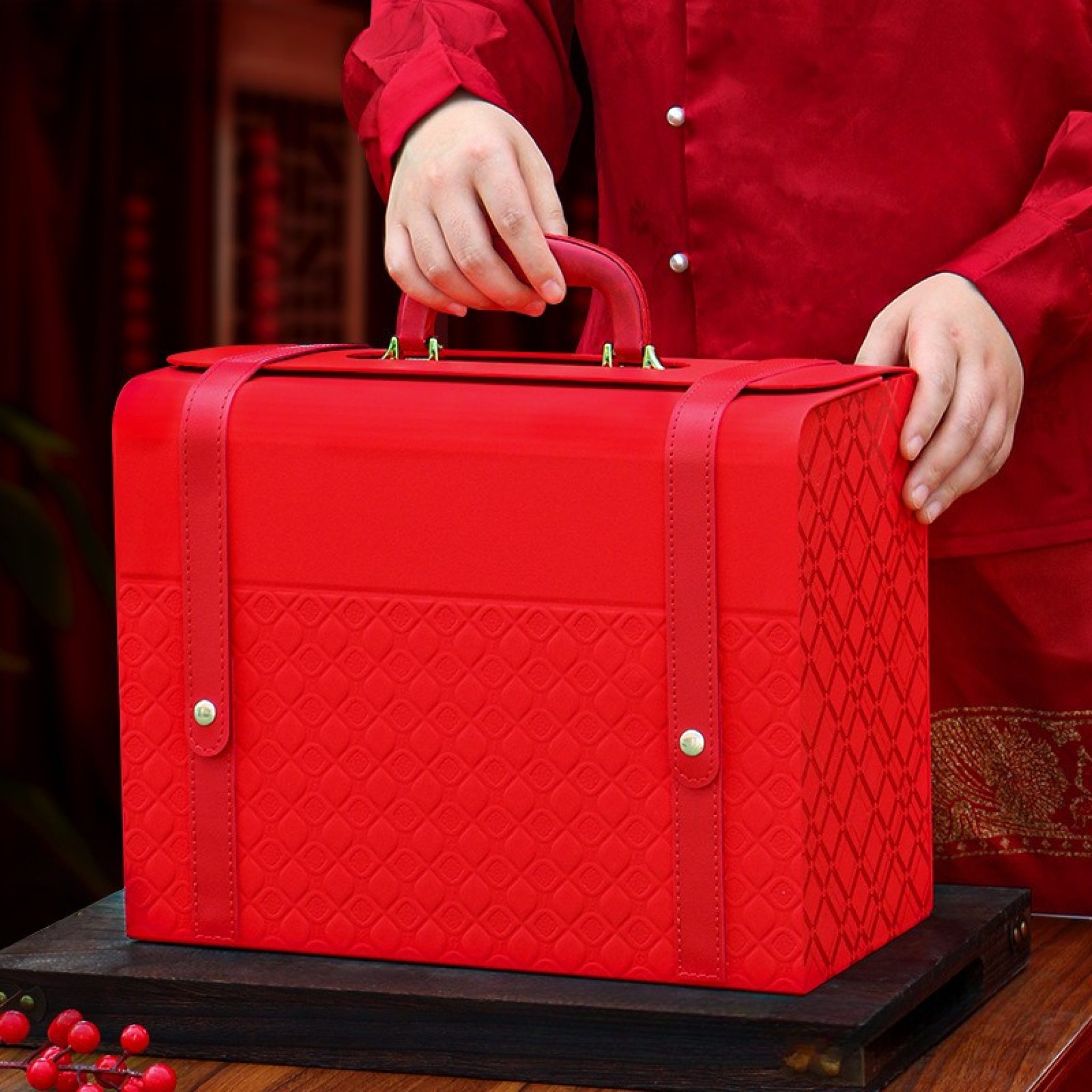 Premium Briefcase Gift Box (Box Only) | Bello Bello